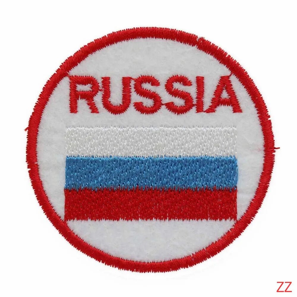 Термонаклейка для одежды, Russia, d-6 см, Hobby&Pro basic(Russia)