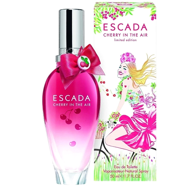 Вода туалетная для женщин Escada Cherry In The Air 50 мл - Эскада Чери Ин Зе Аир