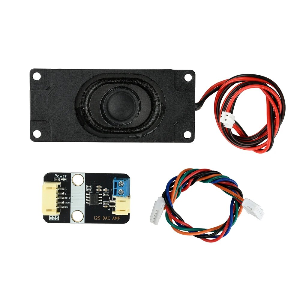 I2S DAC Amplifier Module с динамиком и проводами, A Set