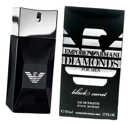 Туалетная вода для мужчин Эмпорио Армани Даймонд Блэк Карат 50 мл - Diamonds Black Carat