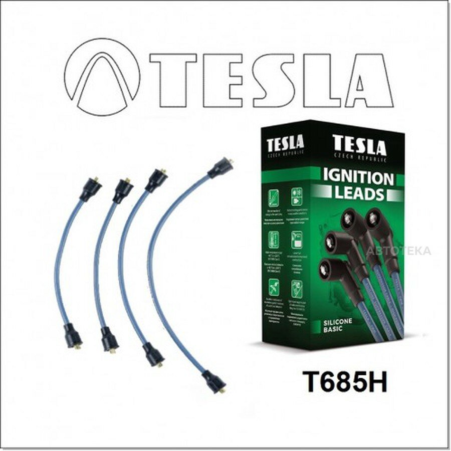 Провода высоковольтные TESLA ГАЗ 406 Hypalon TESLA T685H