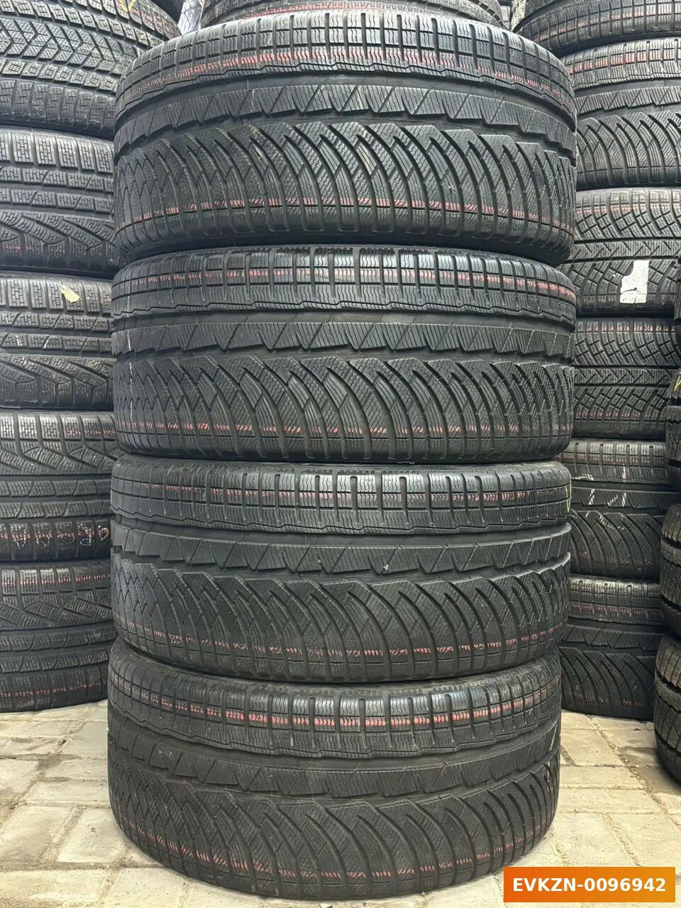 Комплект (4 шт) зимних БУ шин Michelin Pilot Alpin PA4 265/35 R20 30% износ 8264283473