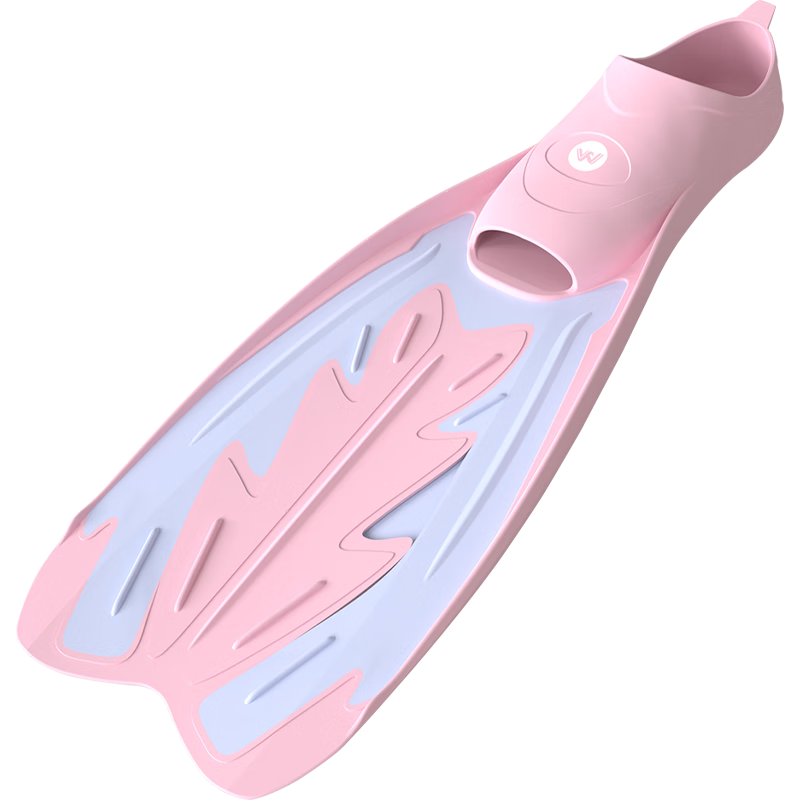 WATERTIME Детские водные ласты для плавания и дайвинга длинные ласты 5XS магическая розовая Цвет：Волшебный