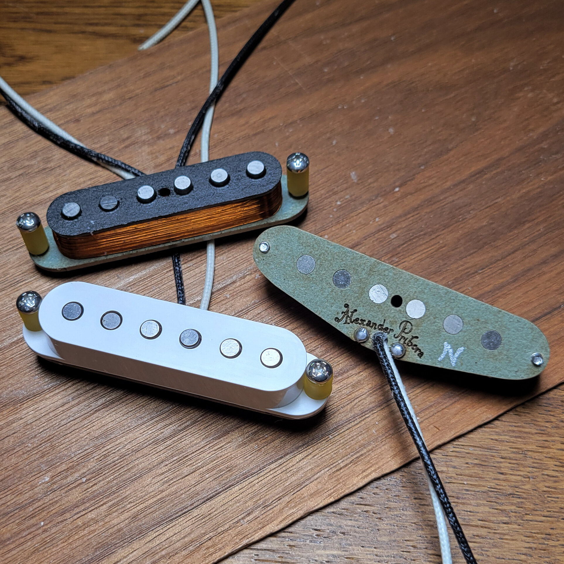 Alexander Pribora Blues Classic Wh звукосниматели для Stratocaster Лимитированное издание
