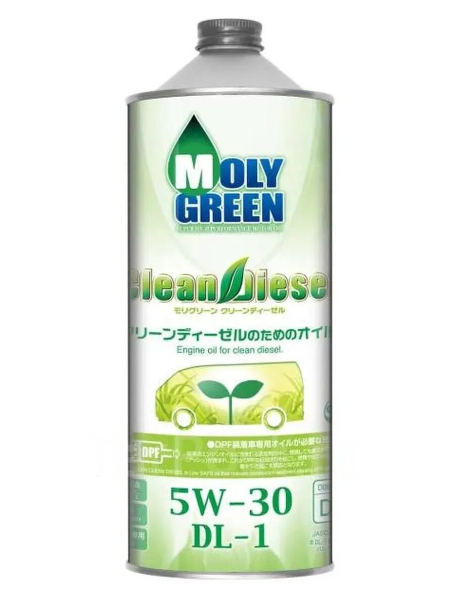 MOLYGREEN CLEAN DIESEL 5W-30 CF-4 синт. (1L)