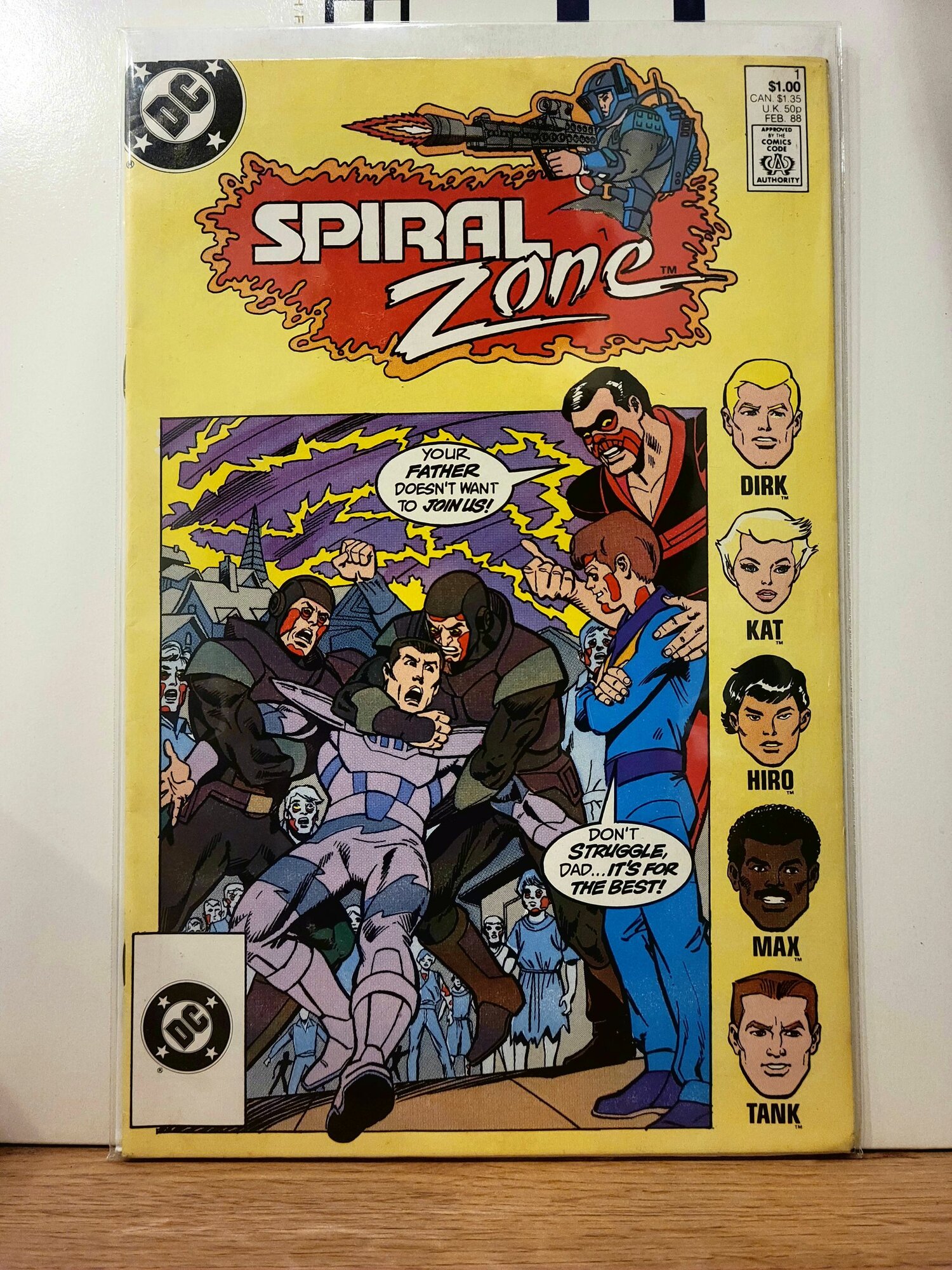 Ретро Комикс Spiral Zone #1. 1988 Год. Оригинал!