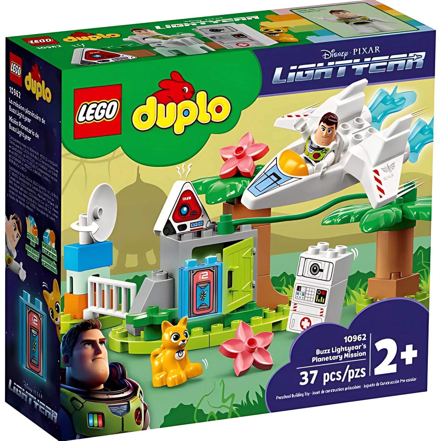 Конструктор LEGO DUPLO Disney 10962 - Приключения Базза Лайтера на планете