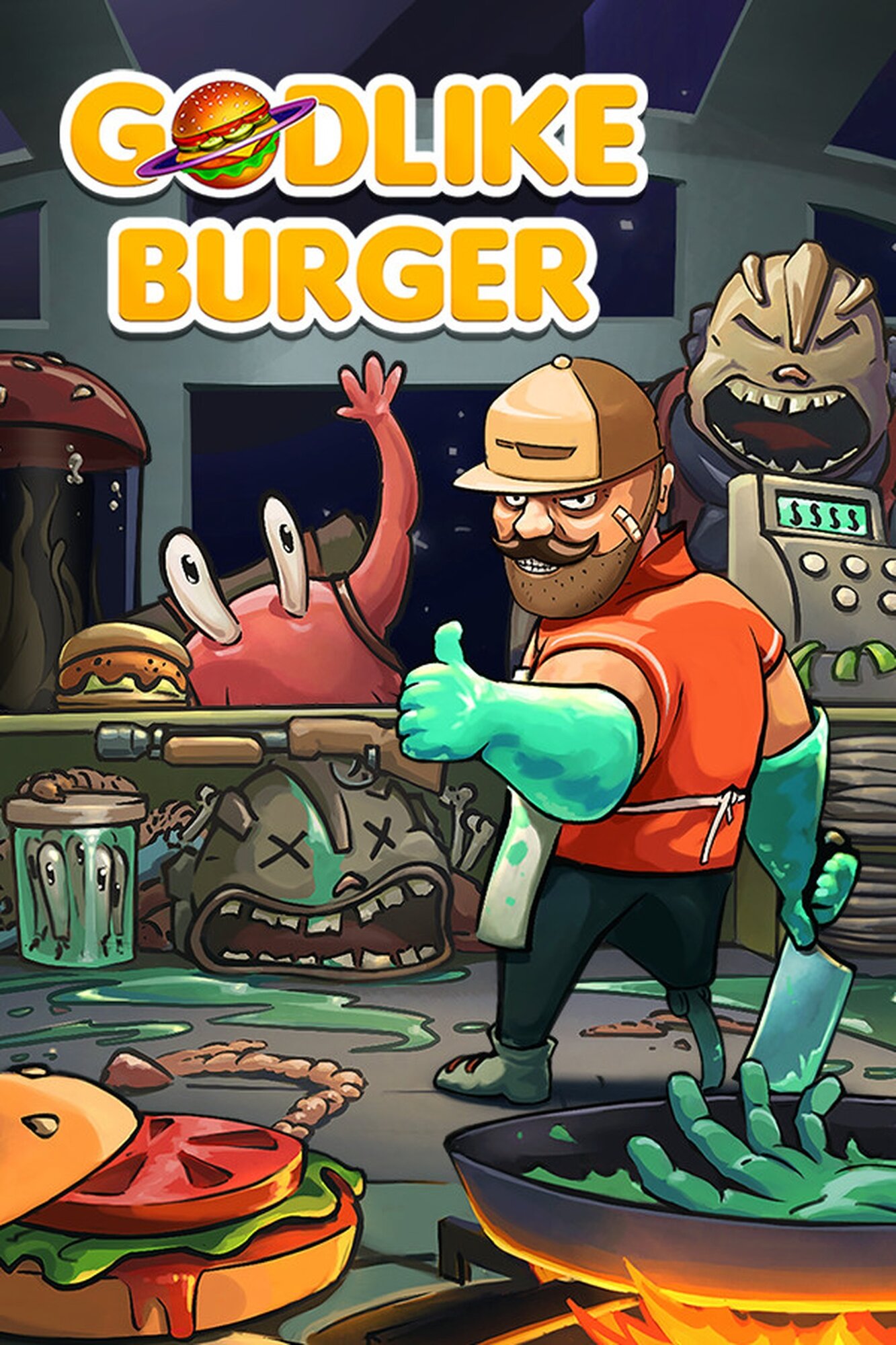 Видеоигра Godlike Burger, Все страны, разработчик Liquid Pug, издание цифровое