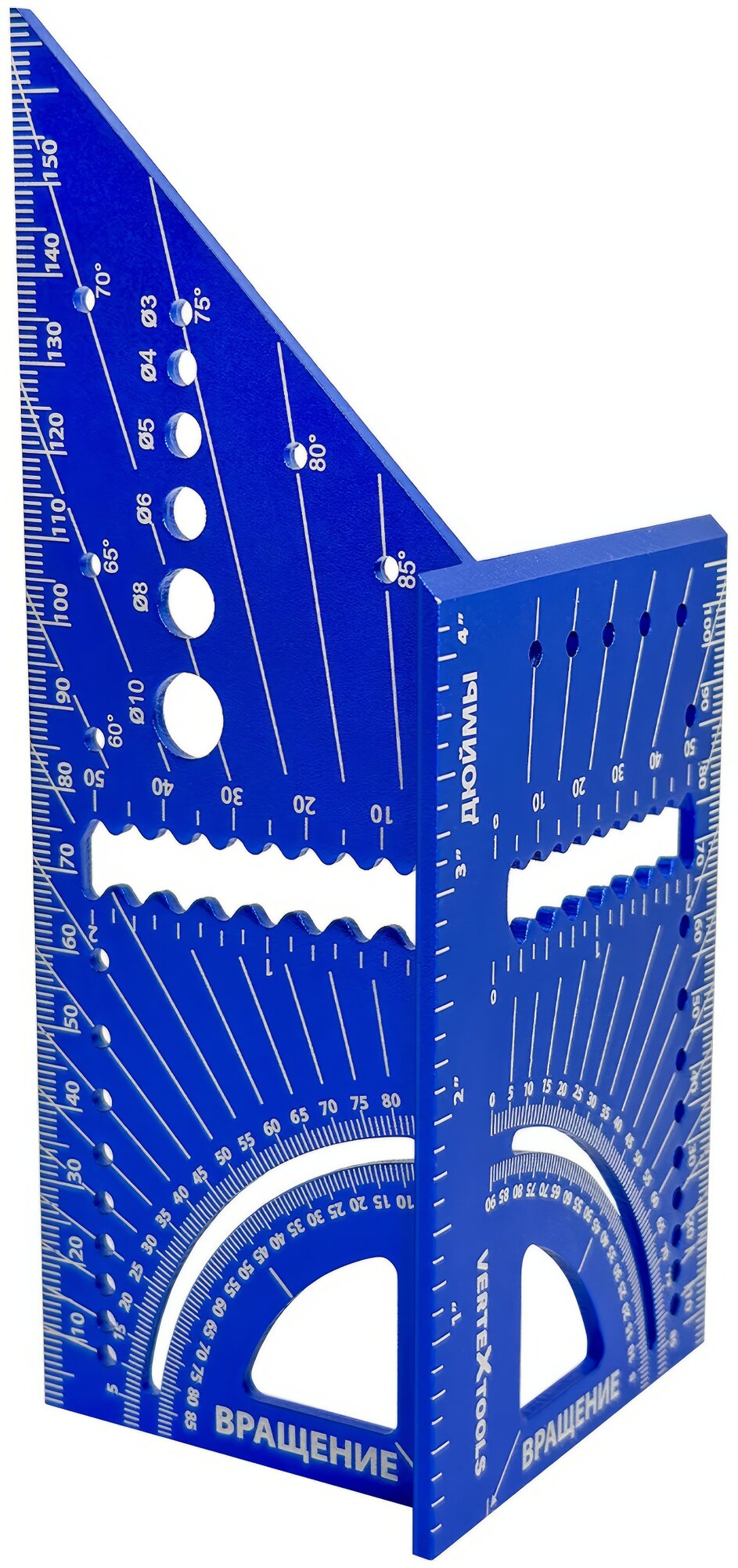 Угольник Vertextools 169 мм
