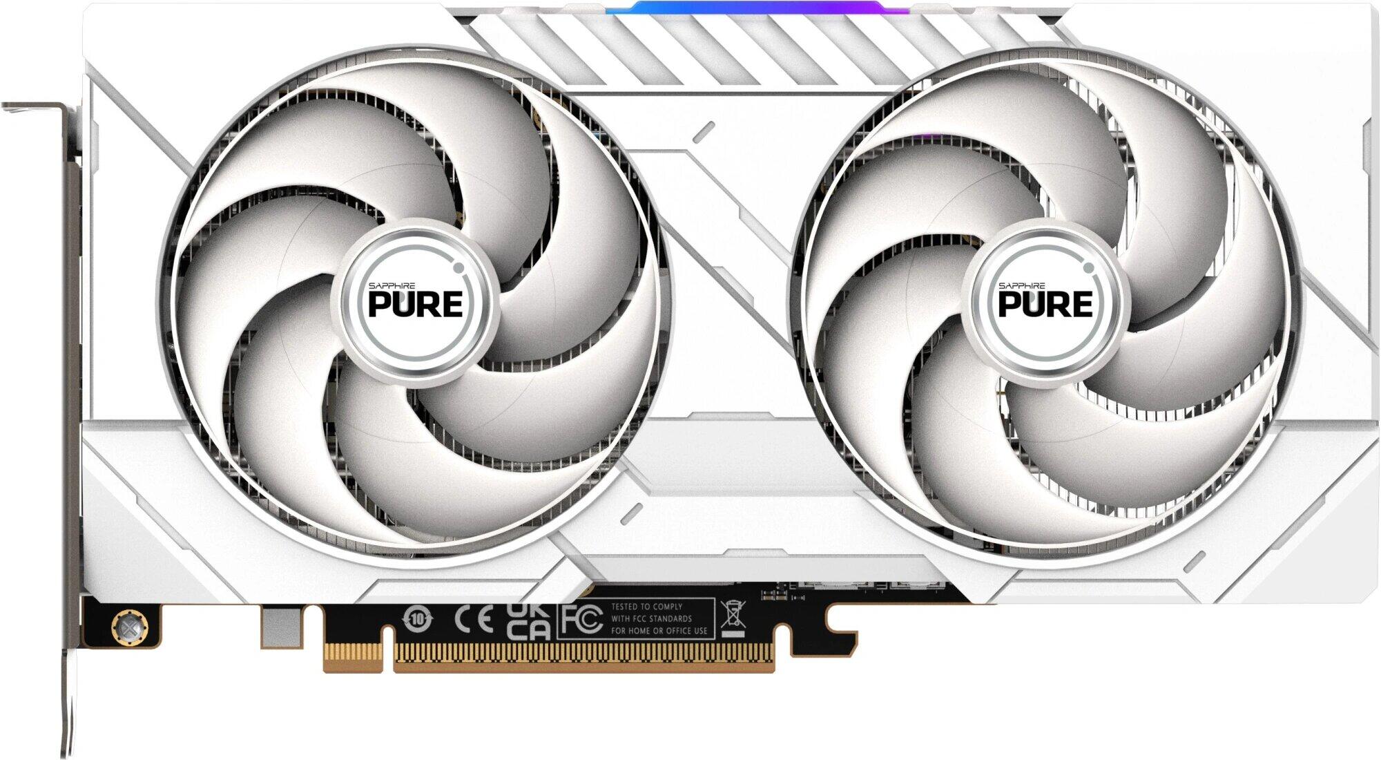 Видеокарта Sapphire PCI-E 5.0 11350-02-20G PURE AMD RADEON RX 9060 XT GAMING OC 16GB DUAL AMD Radeon RX 9060XT 16Gb