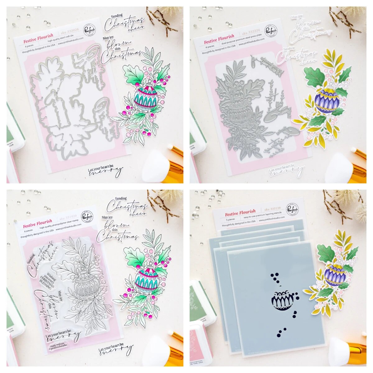 Floral Daydream набор штампов M7985-Stamps