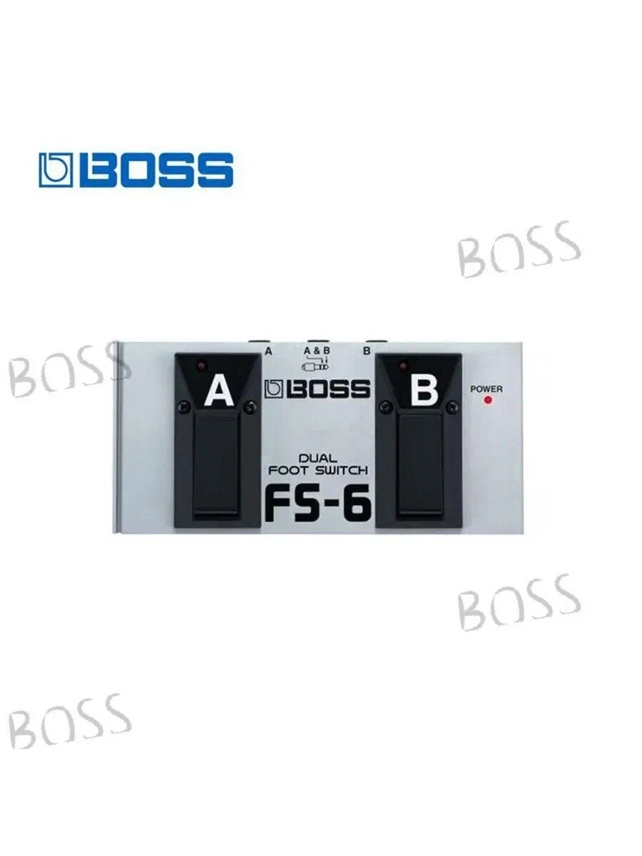 Know Easyx BOSS FS 6 Двойной педальный переключатель эффектов модель серии