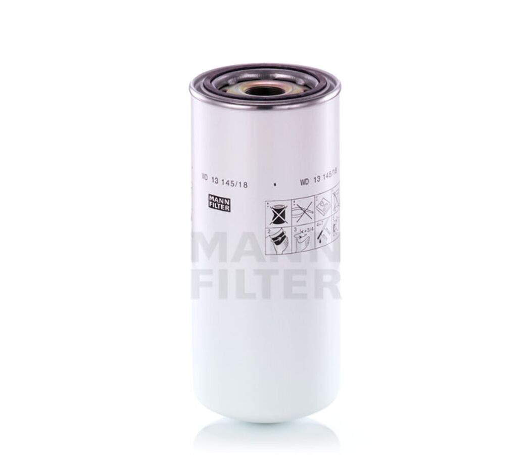 Фильтр Масл. atlas Copco, Demag, Caterpillar Equipment; (MANN-FILTER WD 13 145/18)