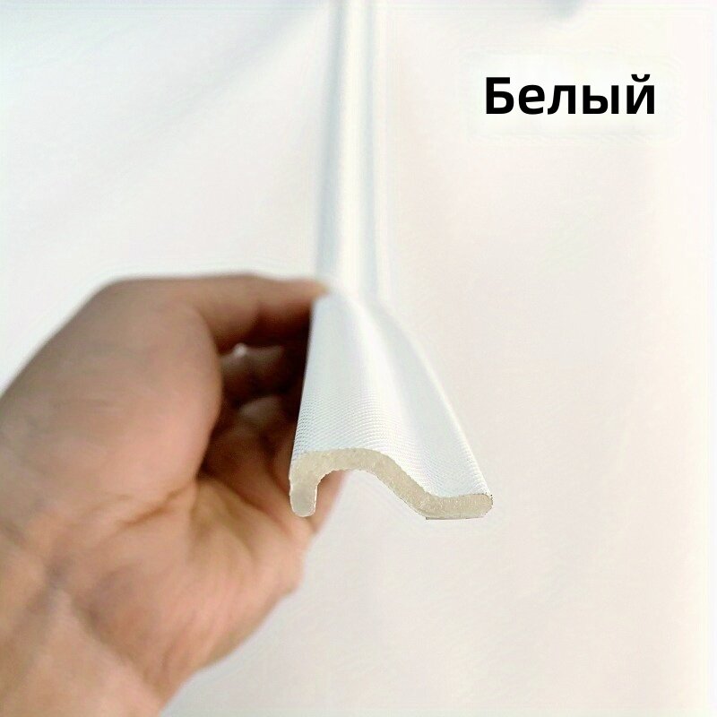 Уплотнительная лента для окон и дверей, звукоизоляционная пена, цвет белый, размер 196,85 дюйма