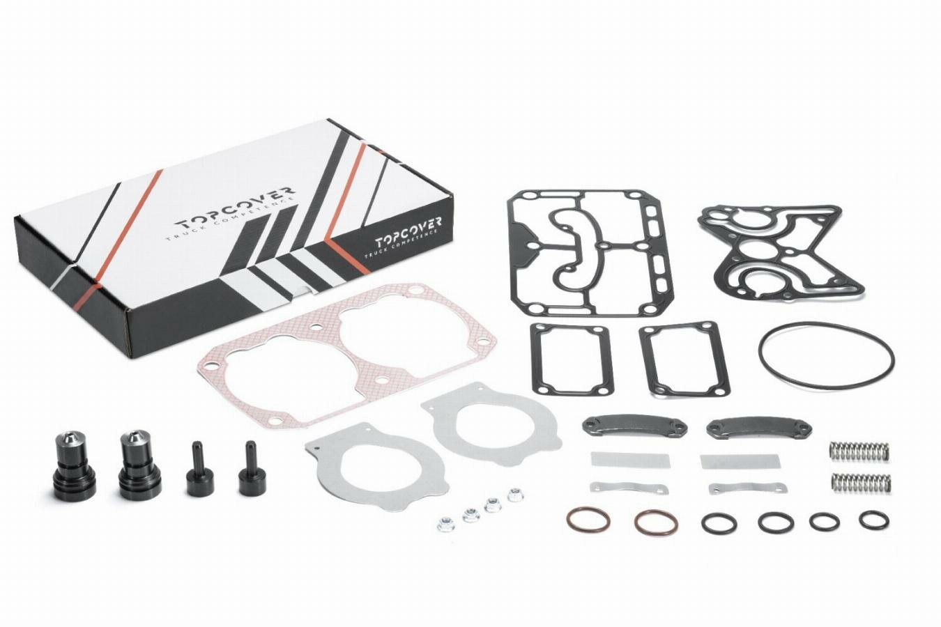 Р/к компрессора прокладки, клапаны, уплотнители Iveco EuroTech/EuroStar T03042002 (Topcover)