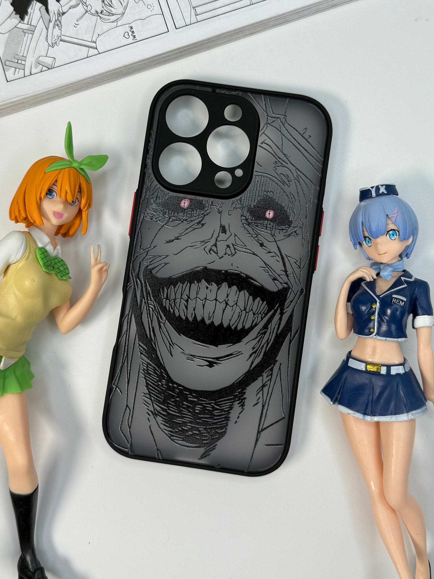 Чехол-Накладка для смартфона Apple iPhone 16 Pro Max, материал силикон, цвет белый