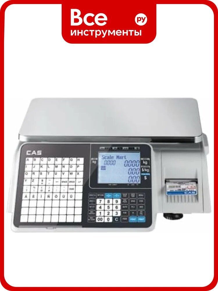 Торговые весы CAS с печатью этикеток CL3000J-06B 88-00002948