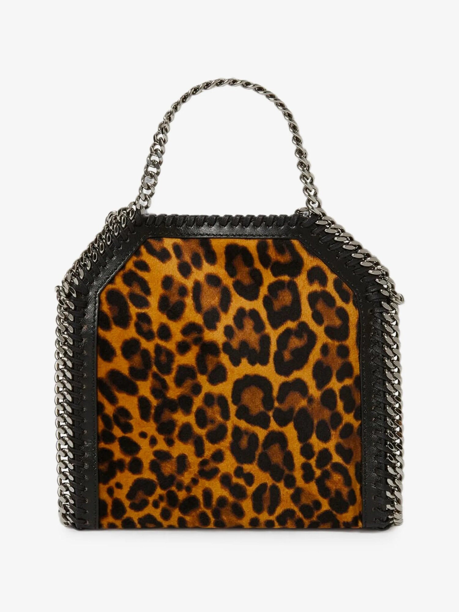 Сумка Stella McCartney Falabella tiny tote bag, коричневый — фото 1