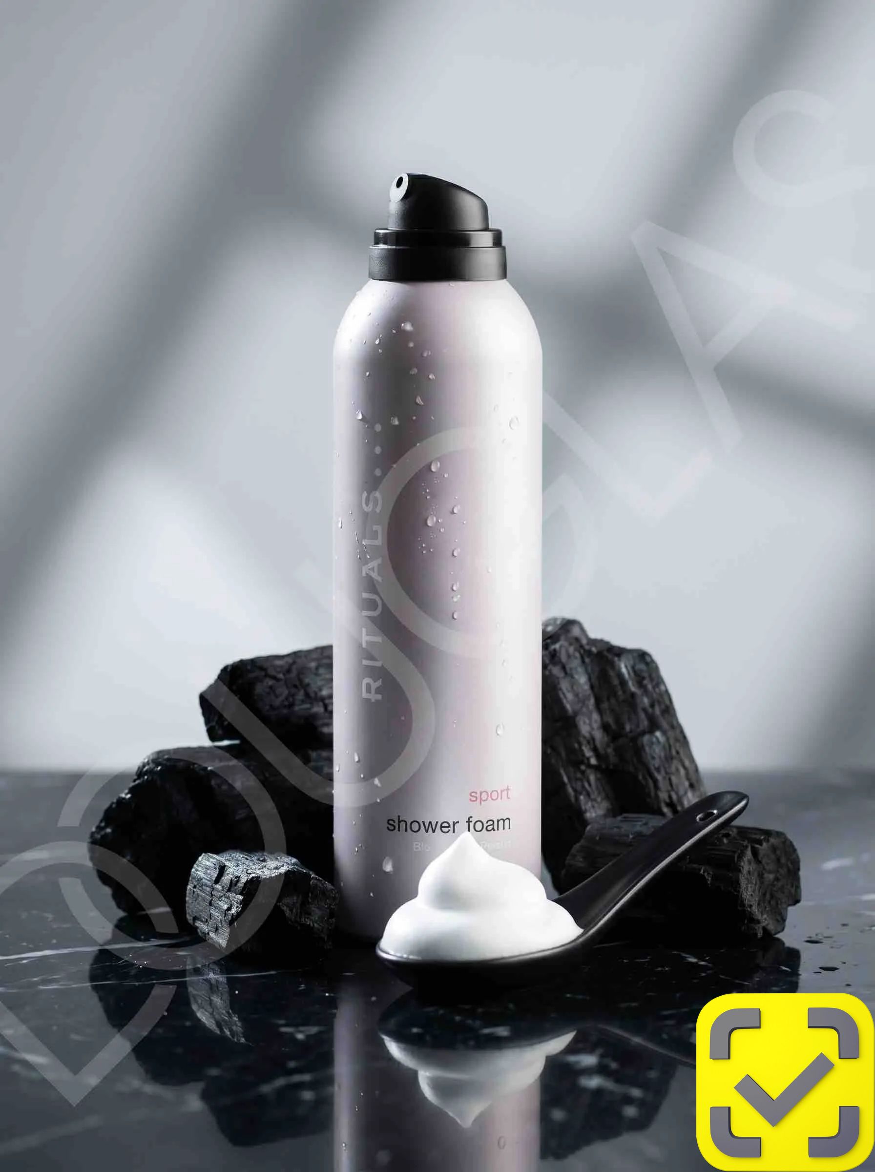 RITUALS. Мужской гель для душа Ritual SPORT на основе угля. 200 мл.