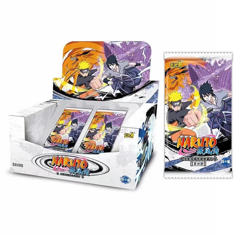 Коллекционные карточки KAYOU Naruto Shippuden Бустер-бокс 1BOX5