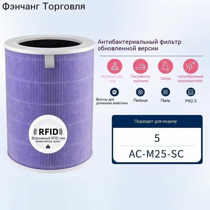 Фильтр HEPA для очистителя воздуха Xiaomi Mi Air Purifier 5 (AC-M25-SC)