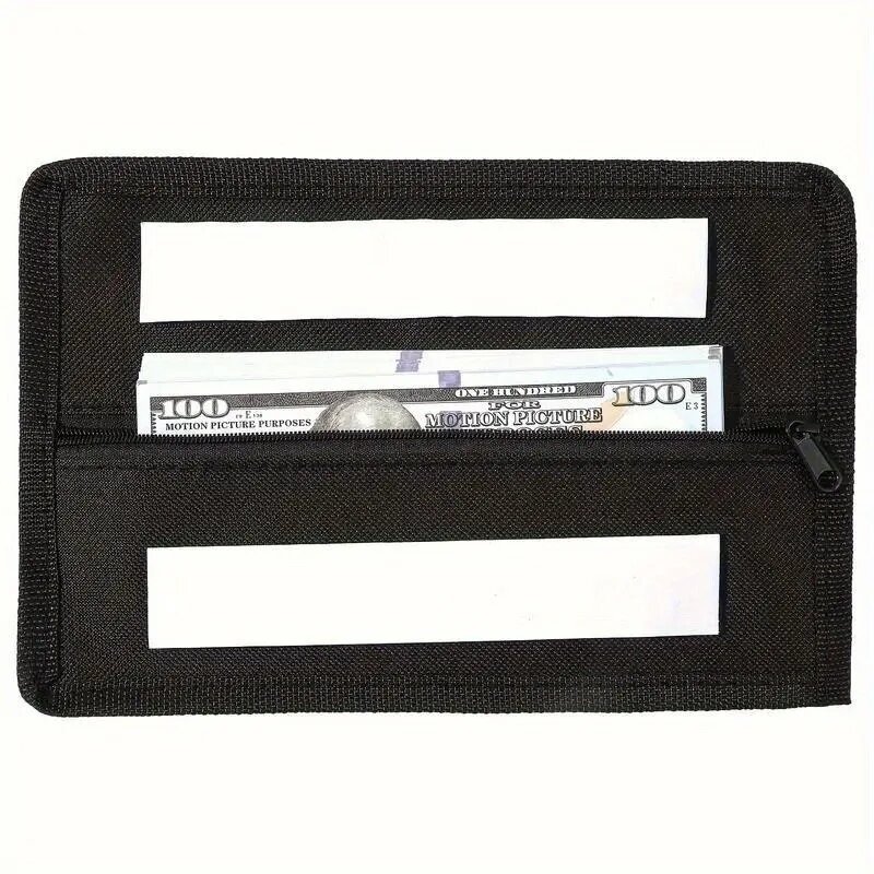 Черный скрытый сейф для денег 1pcs