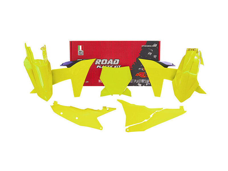 Комплект пластика RTech R-KITKTM-GF0-023 KTM SX125-300 23-24 желто-черный