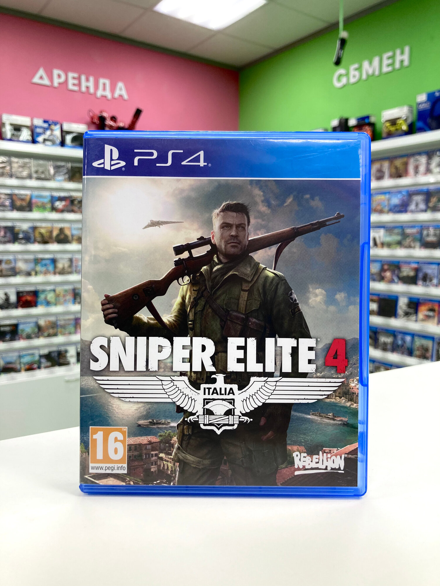 PS4 Sniper Elite 4 б/у