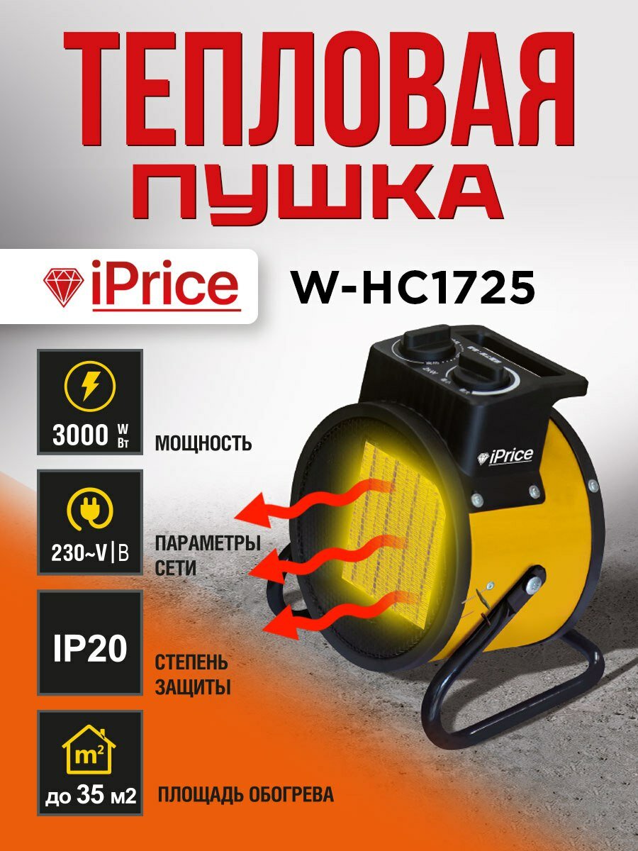 Тепловая пушка W-HC1725