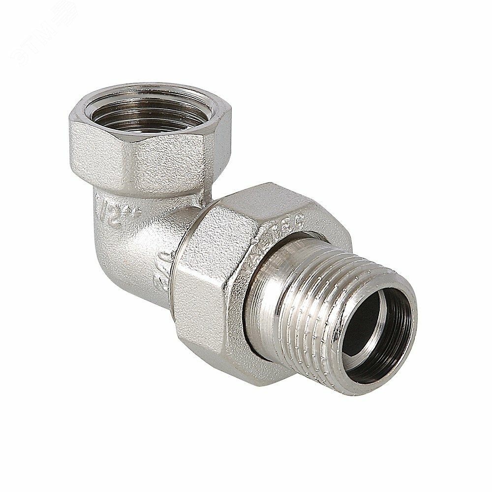 Американка 1 1/4" ВН угловая VALTEC VTr.098. N.0007 с накидной гайкой