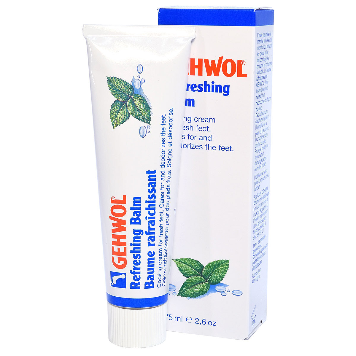 Gehwo Refreshing Balsam Крем для ног Освежающий бальзам от усталости ног Освежающий бальзам , 75 мл