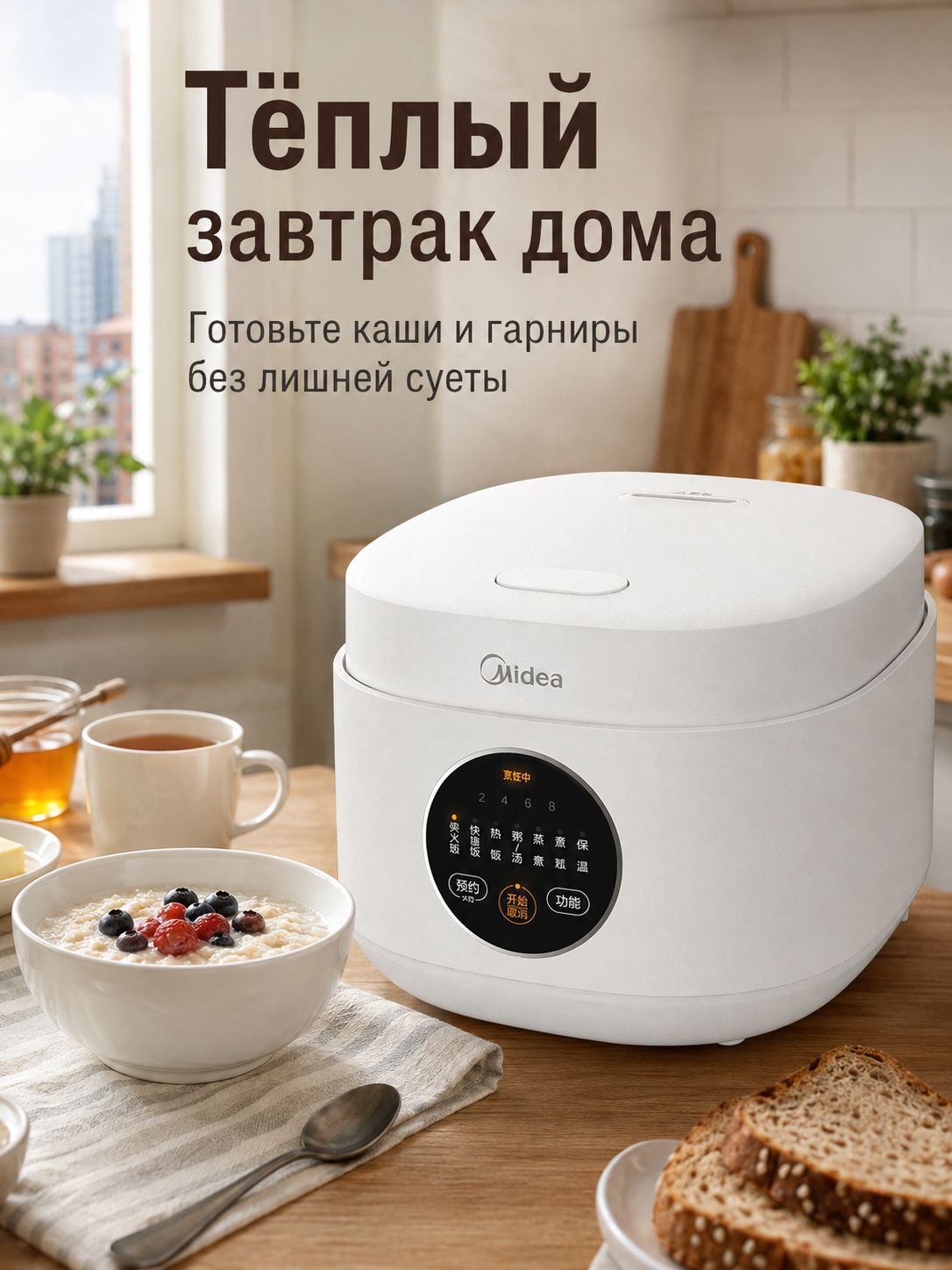 Midea Мультиварка FB30M161 — фото 1