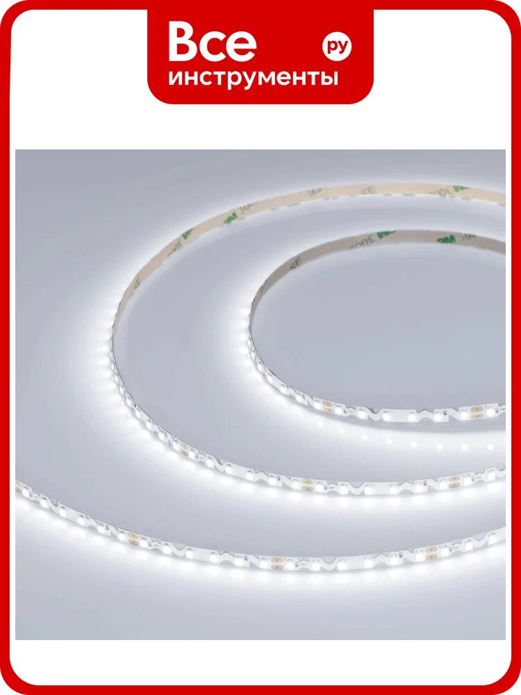 Светодиодная лента Arlight RZ-A120-6mm 24V White6000 5м 040803