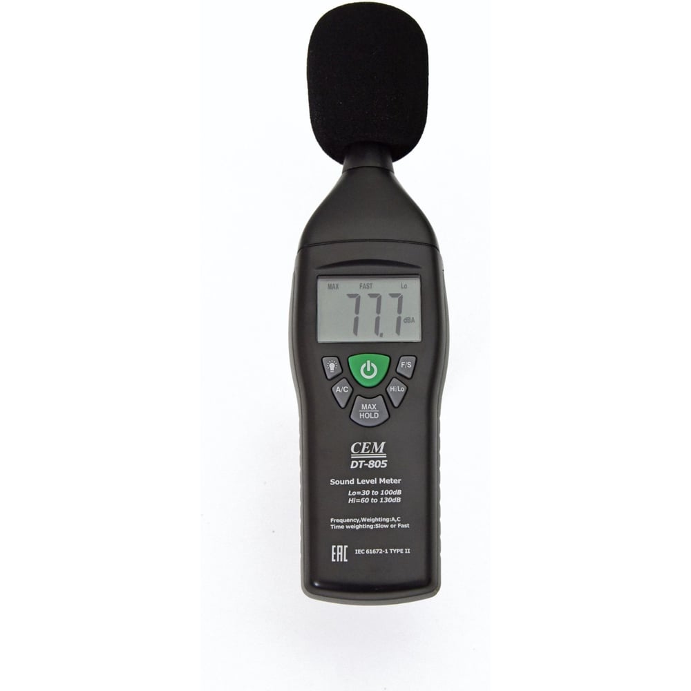 Шумомер СЕМ DT-805 с поверкой 685743