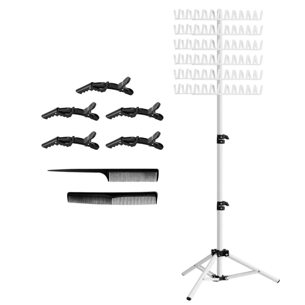Подставка для плетения волос standing rack с 144 колышками, штативом и набором инструментов