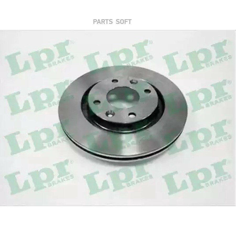 Диск тормозной CITROEN C3/C4/C5 03>/BERLINGO 96>/PEUGEOT 206/307/PARTNER пер.