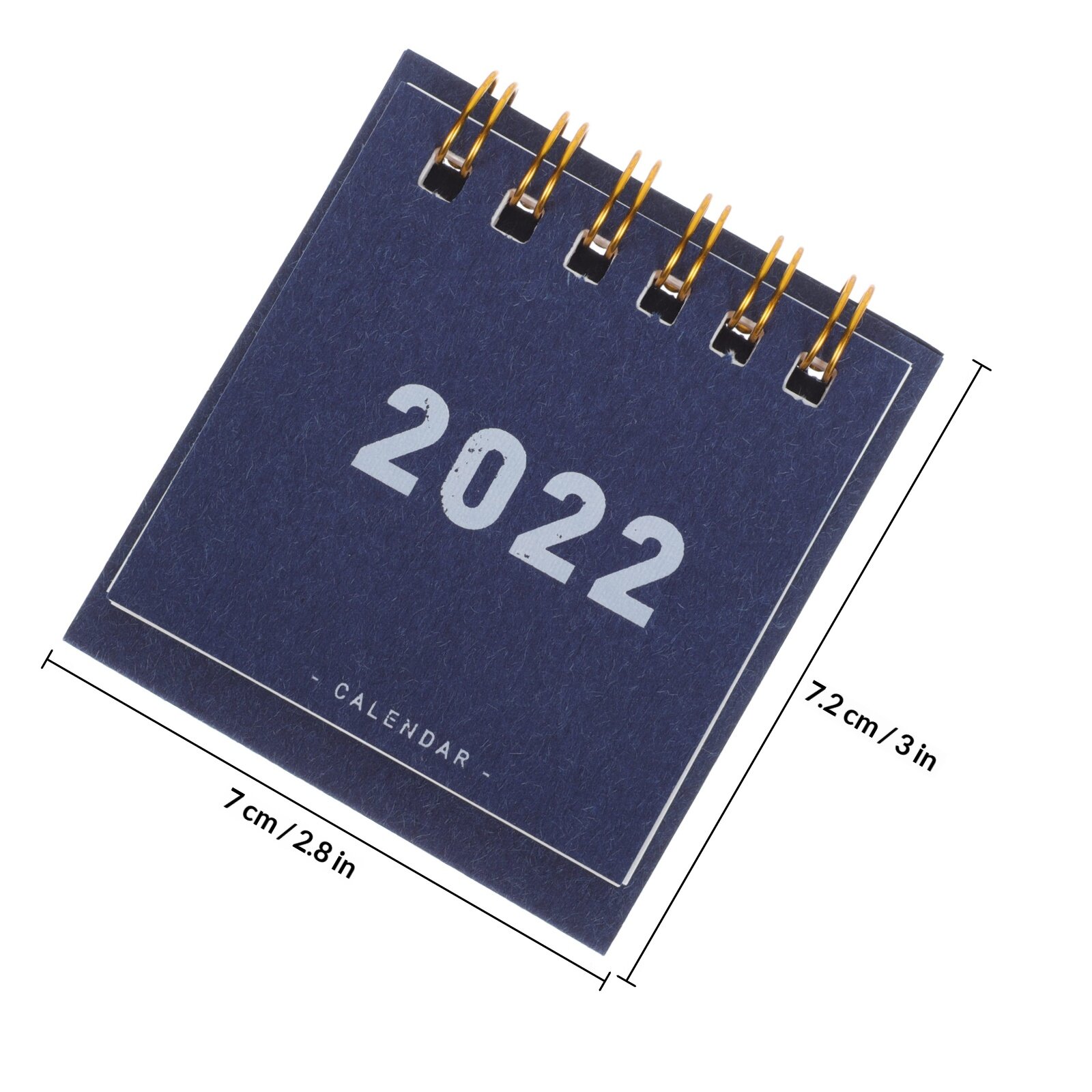 4 Штуки Мини Календарь 2022 Компактный Настольный Календарь Сpiral Календарь Из Высококачественной Бумаги 7 5x7 Cm