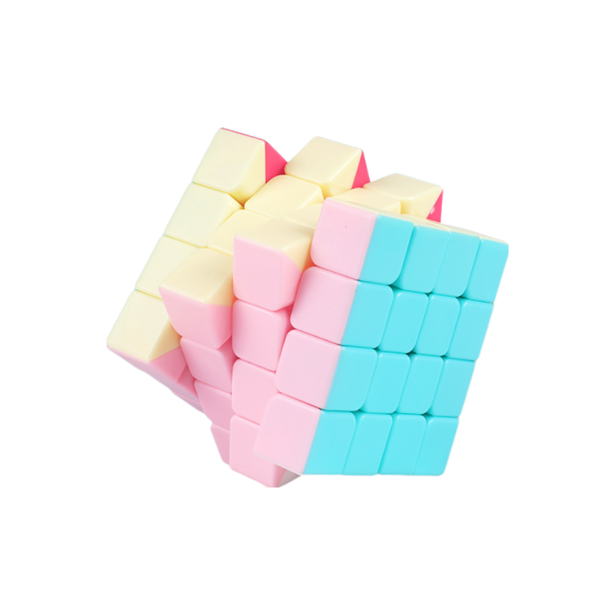 Qiyi 2345 STEP Rainbow Pyramid Нерегулярная форма Maple Leaf Toys