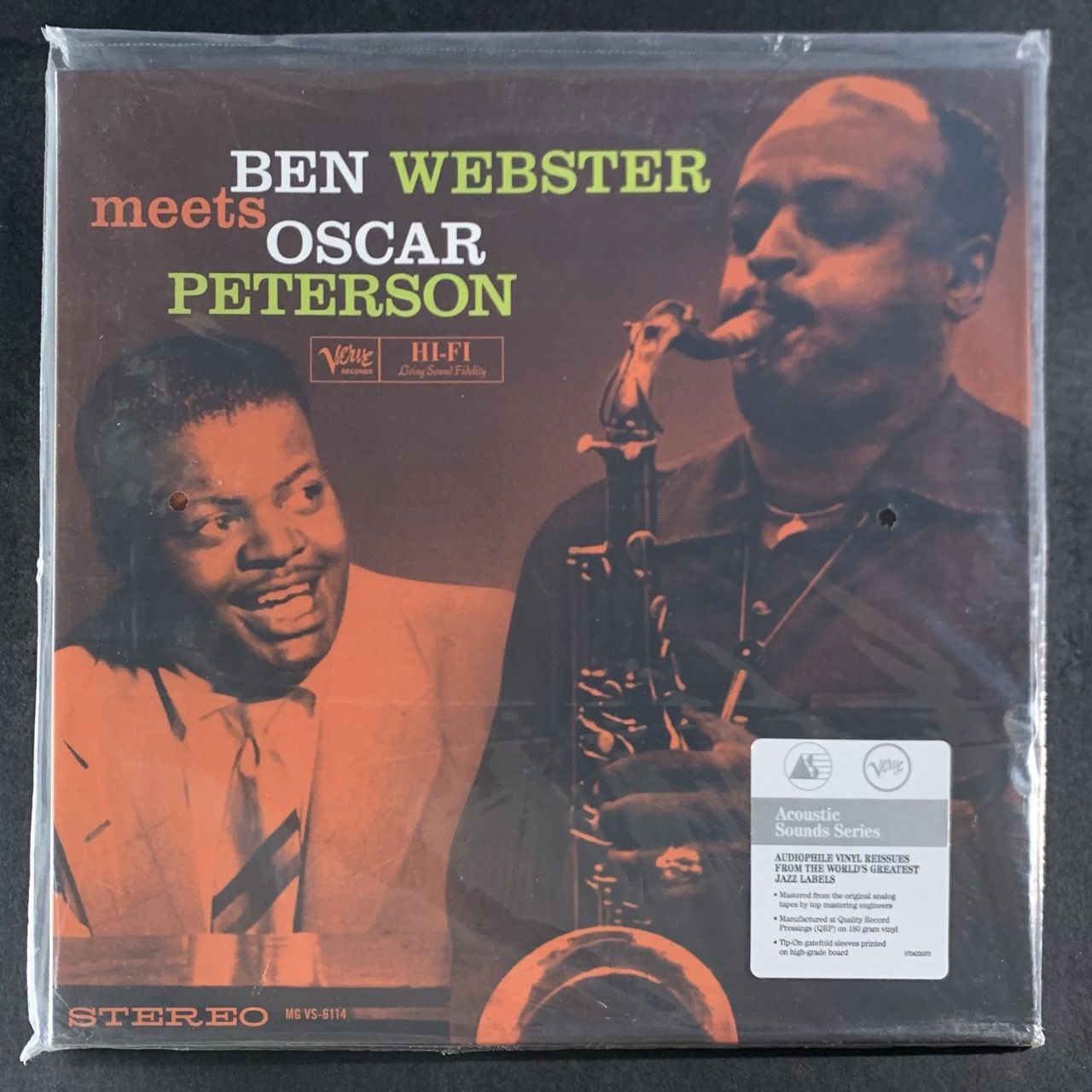 Ben Webster Meets Oscar Peterson - Ben Webster Meets Oscar Peterson (Acoustic Sounds Series) (Виниловая пластинка, LP)
