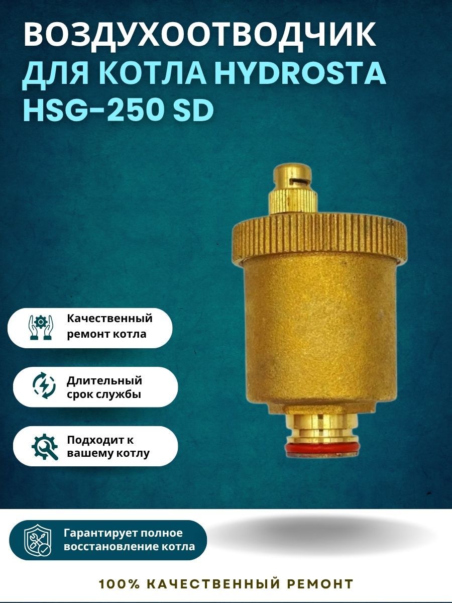 Воздухоотводчик для котла Hydrosta HSG-250 SD (vozdHSG250SD)