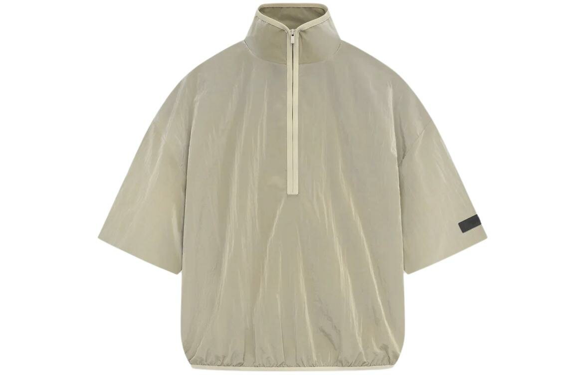 Рубашка FEAR OF GOD Essentials Crinkle Nylon Halfzip Ss