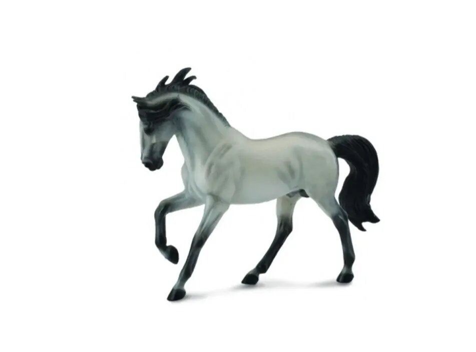 Фигурка Андалузский жеребец, серый, XL, 88464b