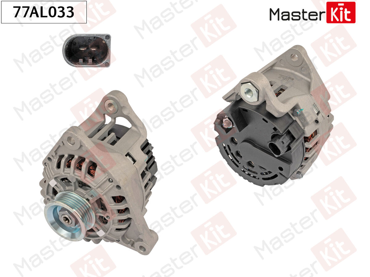 Генератор Audi A6, Vw Passat 97-05 (MASTERKIT 77AL033)