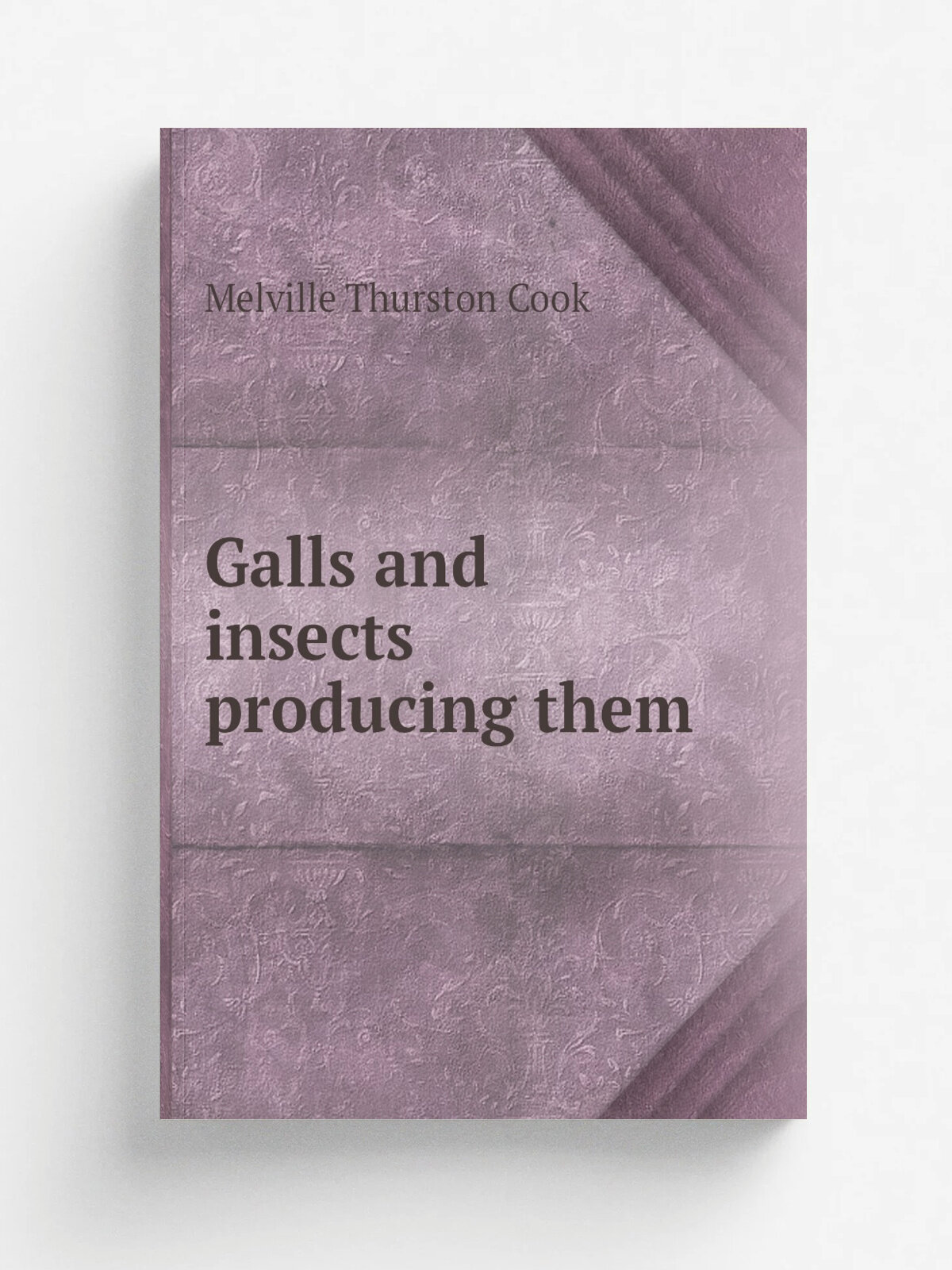 Galls and insects producing them | Melville Thurston Cook | Репринт