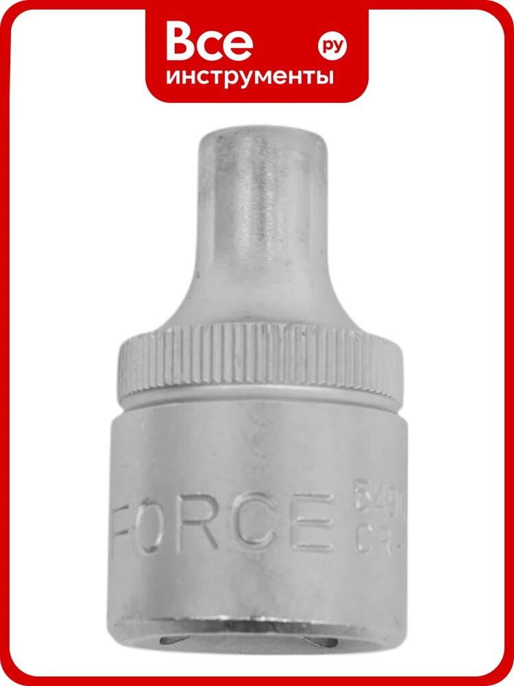 Головка 12-гранная 6 мм, 1/2" DR FORCE 54906