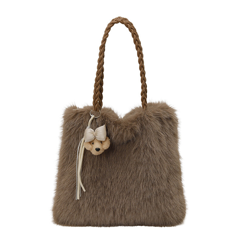 Сумка хобо  Lazy Plush Bag
