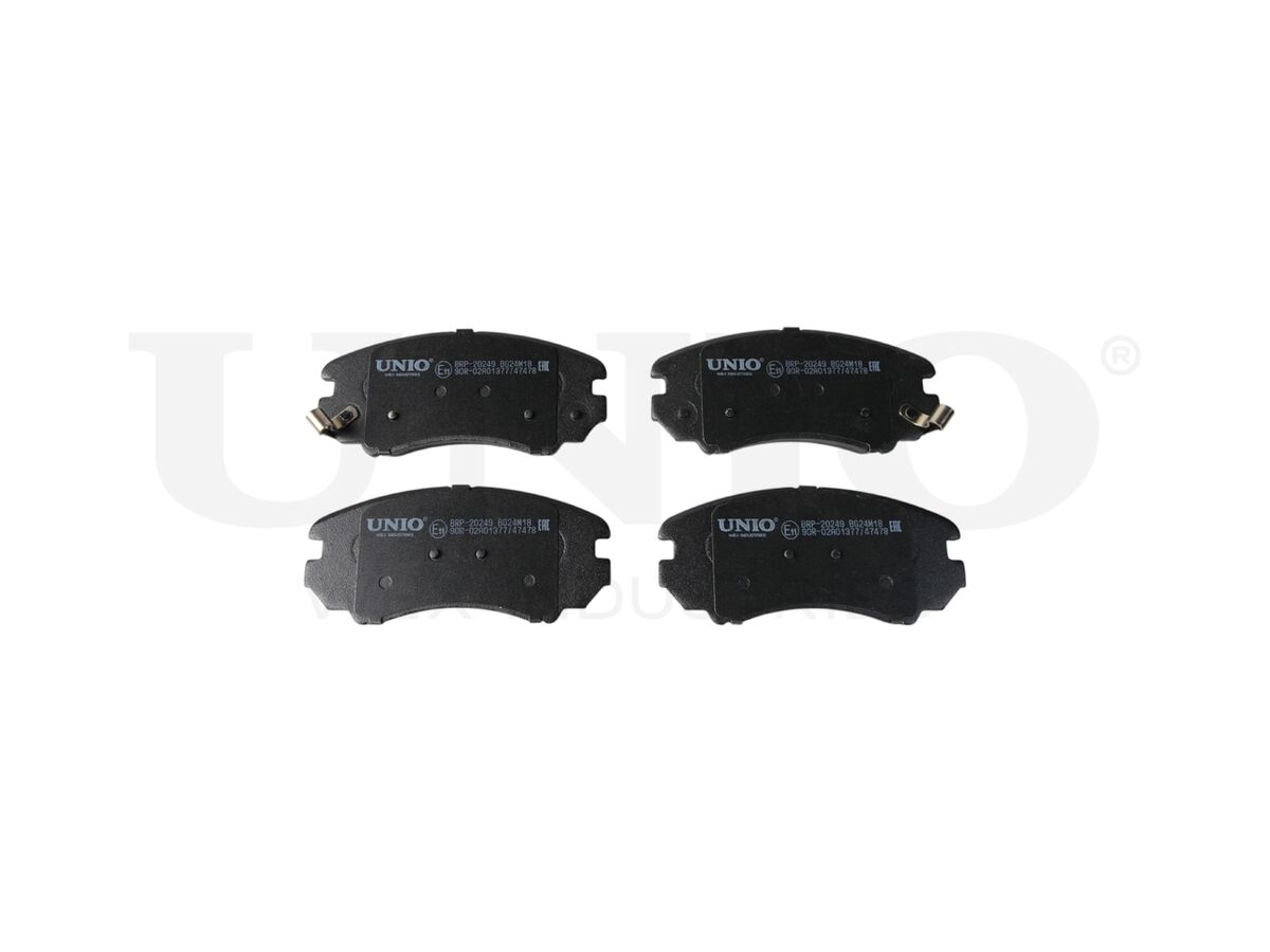 Колодки тормозные диск. передние hyundai sonata iv, v 01-, tucson 04-, kia optima iii 10- (UNIO BRP-20249)
