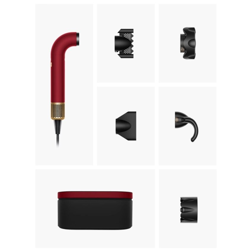 Фен Dyson Supersonic HD17 Red/Gold