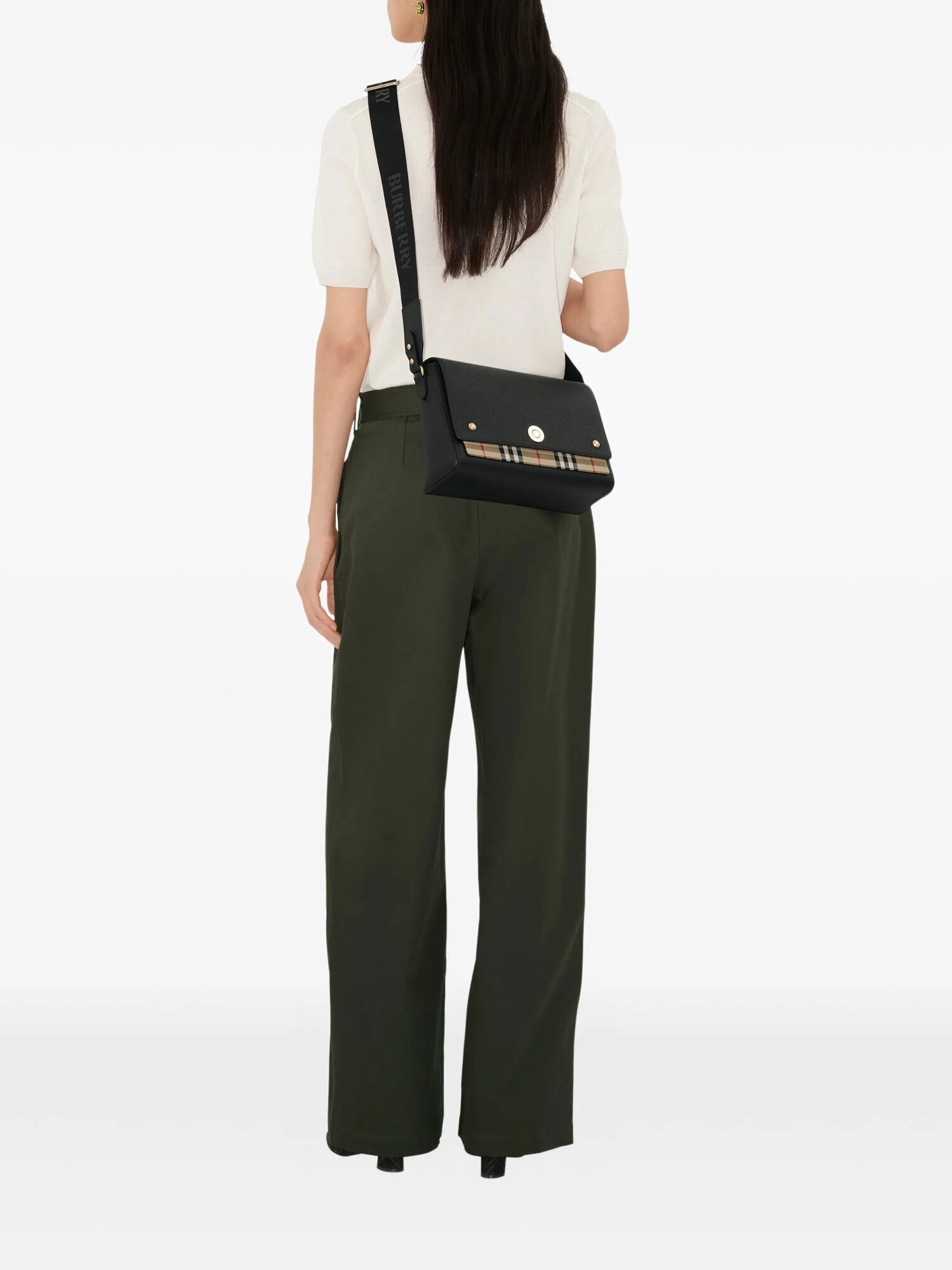 Сумка BURBERRY Note, черный — фото 1