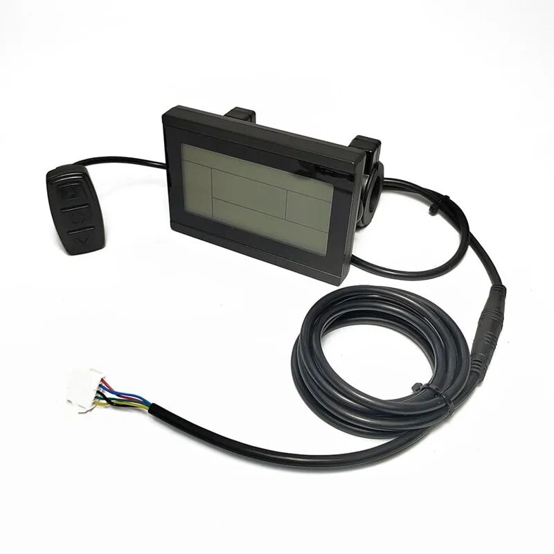 1 PCS Ebike 24V 36V 48V 72V KT LCD3 ЖК-Дисплей Водонепроницаемый Черный Электрический Велосипед Smart Meter
